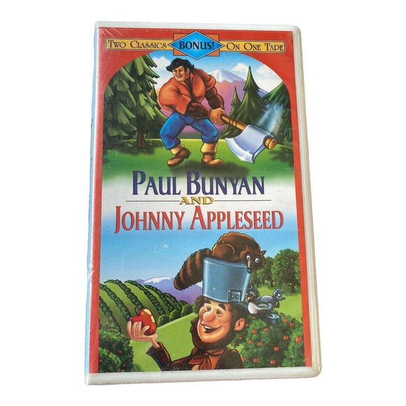 Media | Paul Bunyan And Johnny Appleseed Two Classics On One Tape Vhs ...